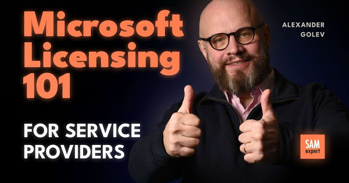 Microsoft Licensing for Service Providers explained