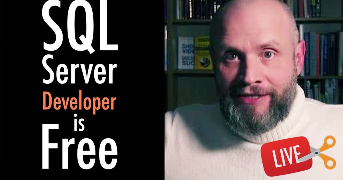 FREE Microsoft SQL Server for Developers