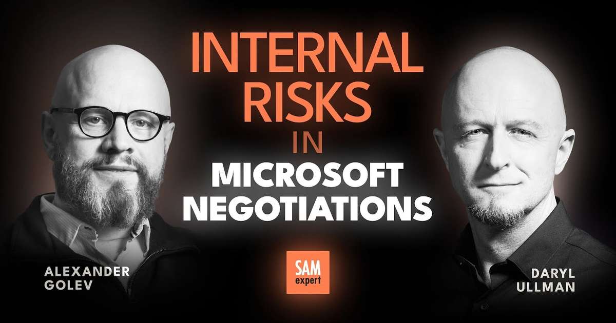 Internal Risks in Microsoft Negotiations